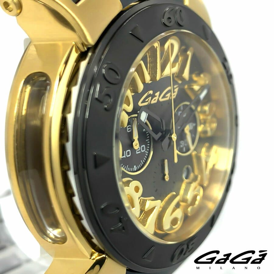 [New]GaGa MILANO Ga Ga MILANO 48MM Chronograph mens Quartz watch ...