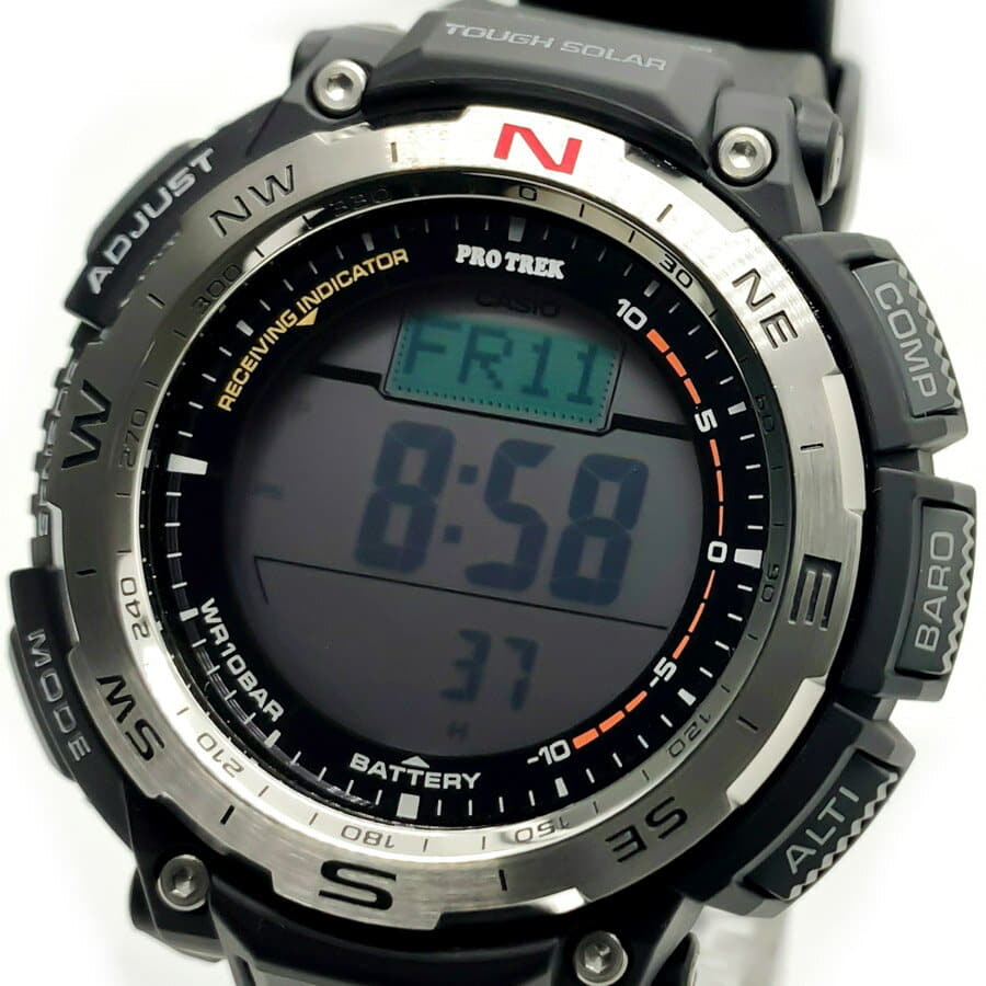 [New]CASIO Casio PROTRECK PRO TREK mens tough solar round 10 bar water ...