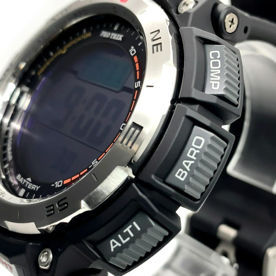 [New]CASIO Casio PROTRECK PRO TREK mens tough solar round 10 bar water ...