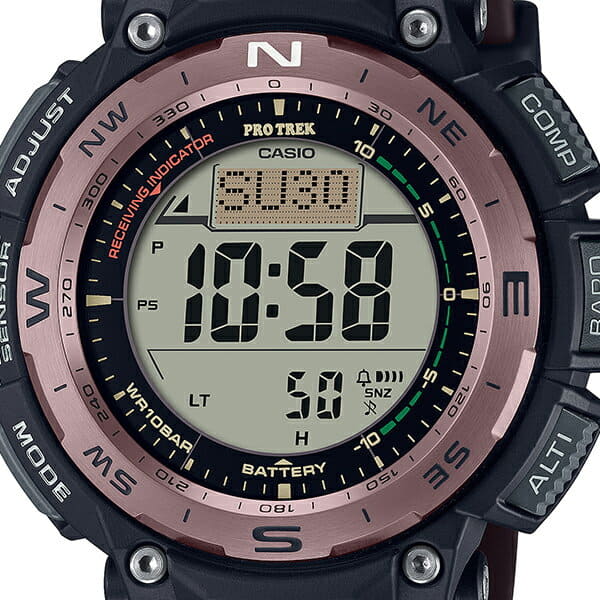 [New]PRO TREK climber line PRW-3400 series PRW-3400Y-5JF mens Electric wave solar digital ...