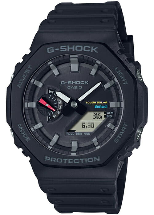 [New]G-SHOCK 2100 series octaGon GA-B2100-1AJF mens solar Bluetooth ...