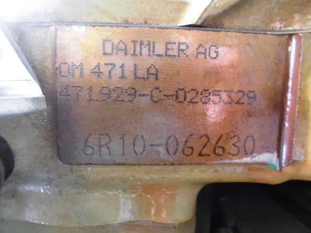 [Used]6R10 Engine Mitsubishi Fuso Fuso tractor 2017 QPG-FP64VDR - BE ...