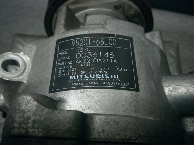 [Used]A/C Compressor SUZUKI Swift 2015 DBA-ZC72S 9520068LC0 - BE ...