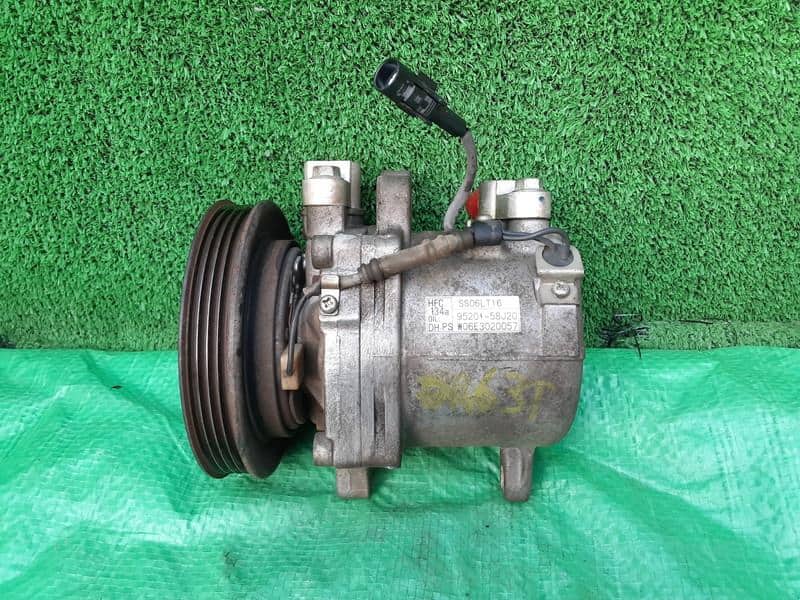 [Used]A/C Compressor SUZUKI Carry 2006 EBD-DA63T - BE FORWARD Auto Parts