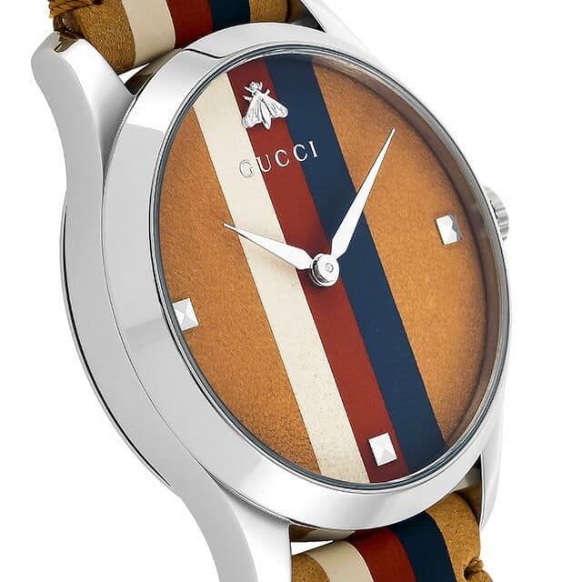 [New]Gucci clock G-TIMELESS quartz mens Ladies leather belt GUCCI ...
