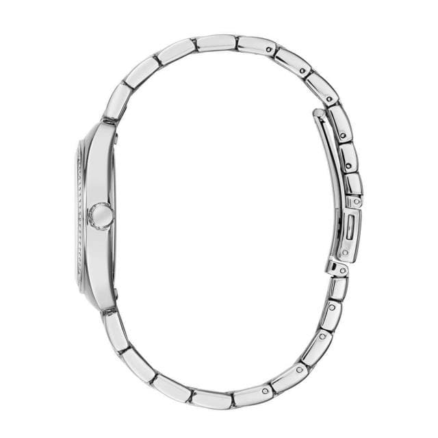 [New]Caravelle Women's Watch Silver Tone Dial Stainless Steel Bracelet ...