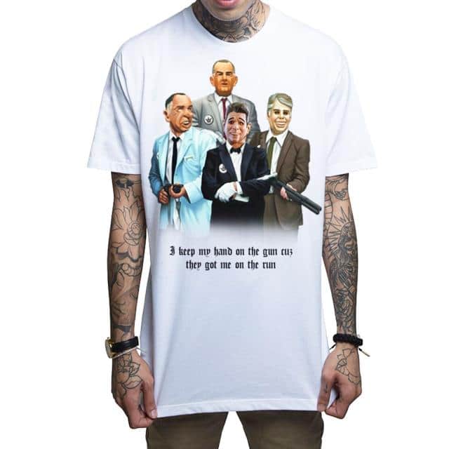 [New]Mafioso Men's Dead Prez White Short Sleeve T Shirt Clothing ...