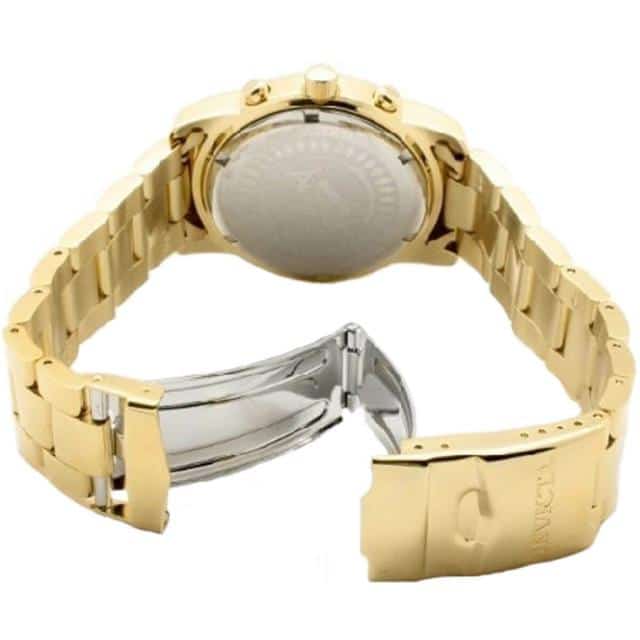 [New]Invicta Women's Watch Angel Quartz Champagne MOP Dial Yellow Gold ...