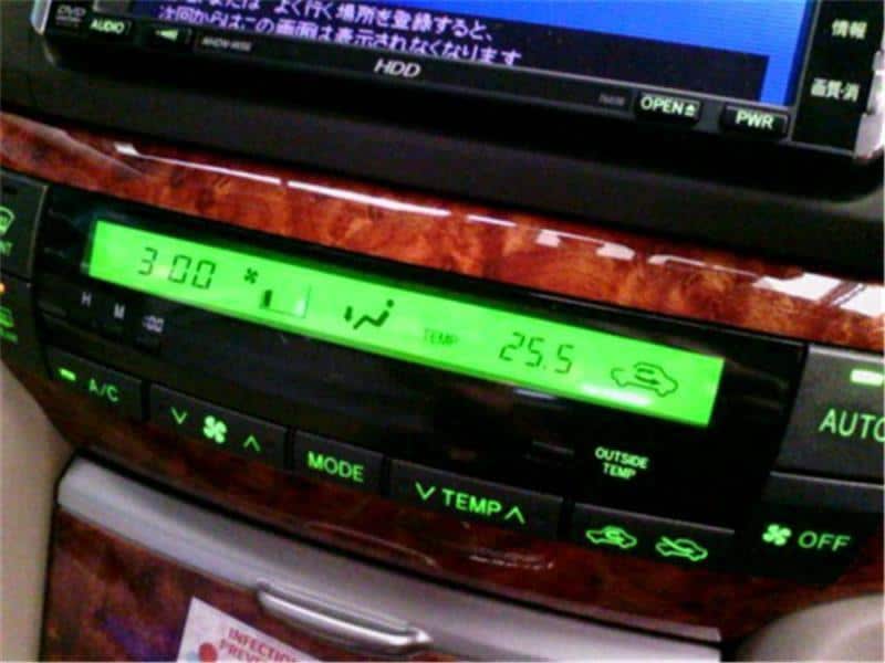 [Used]A/C & Heater Control panel TOYOTA Premio 2006 DBA-ZZT240 - BE ...