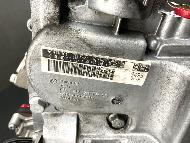 [Used]The VW051 3C Passat Variant R line CAX Engine body There is ...