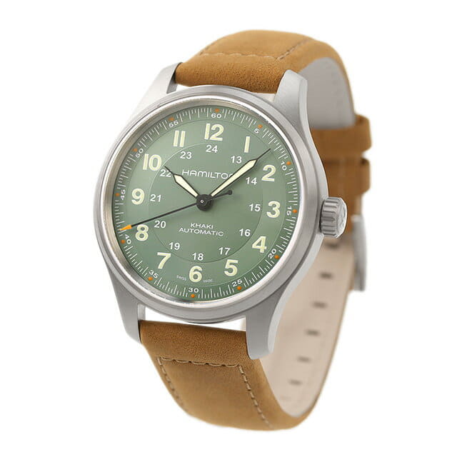 [New]Hamilton khaki field titanium automatic 42mm Automatic winding ...