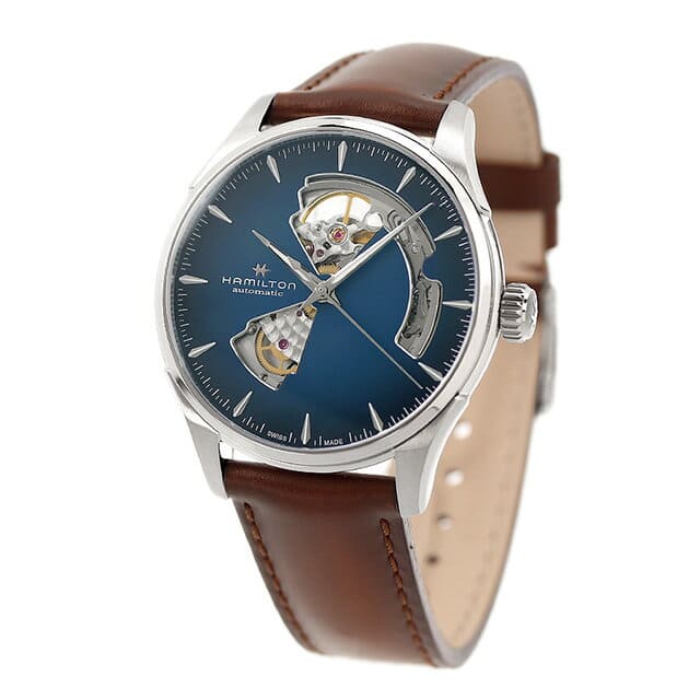 [New]Hamilton Jazz master open heart automatic 40mm Automatic winding ...