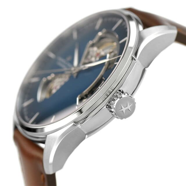 [New]Hamilton Jazz master open heart automatic 40mm Automatic winding ...