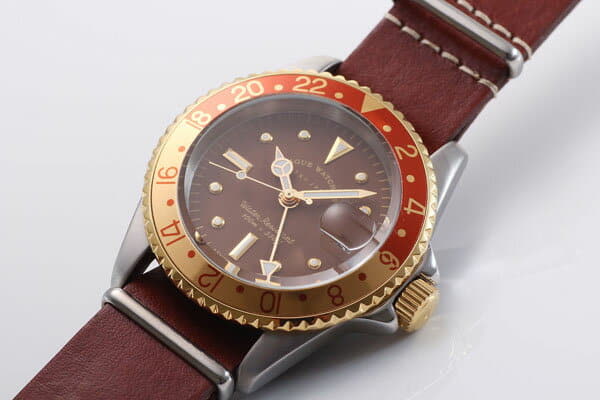 [New]VAGUE WATCH BG-L-001 VAGUE WATCH Co. quartz movement mens BRWN GMT ...