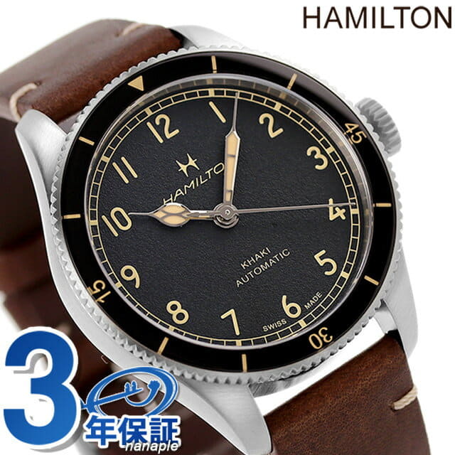 [New]Hamilton khaki aviation pilot pioneer 38mm Automatic winding mens ...