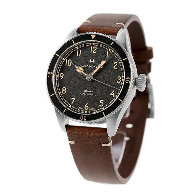 [New]Hamilton khaki aviation pilot pioneer 38mm Automatic winding mens ...