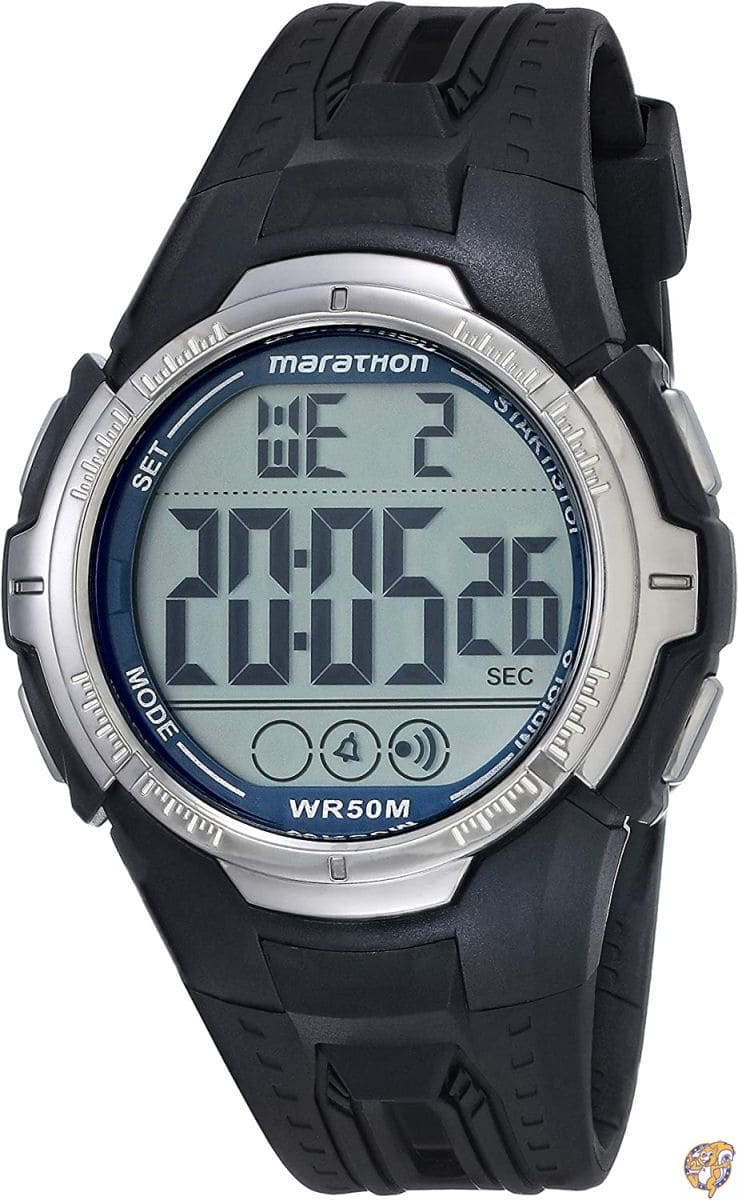 [New][Timex] TIMEX marathon full size Black blue T5K359 mens T5K359 ...