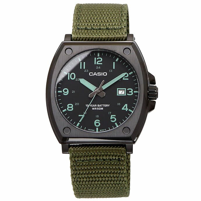 [New]It is all 2/4-2/11 article CASIO Casio clock simple mens MTP-E715C-3AV - BE FORWARD Store