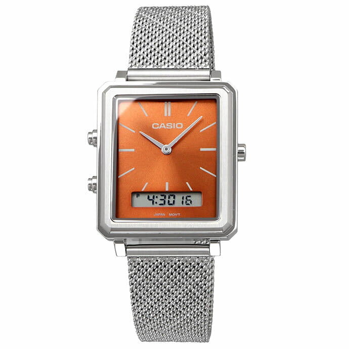 [New]It is all 2/4-2/11 article CASIO Casio clock analog digital mens ...
