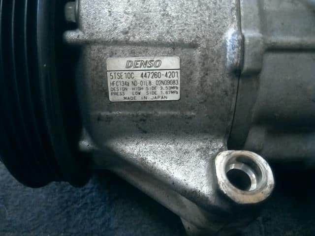 [Used]A/C Compressor TOYOTA Vitz 2011 DBA-NSP130 8831052730 - BE ...