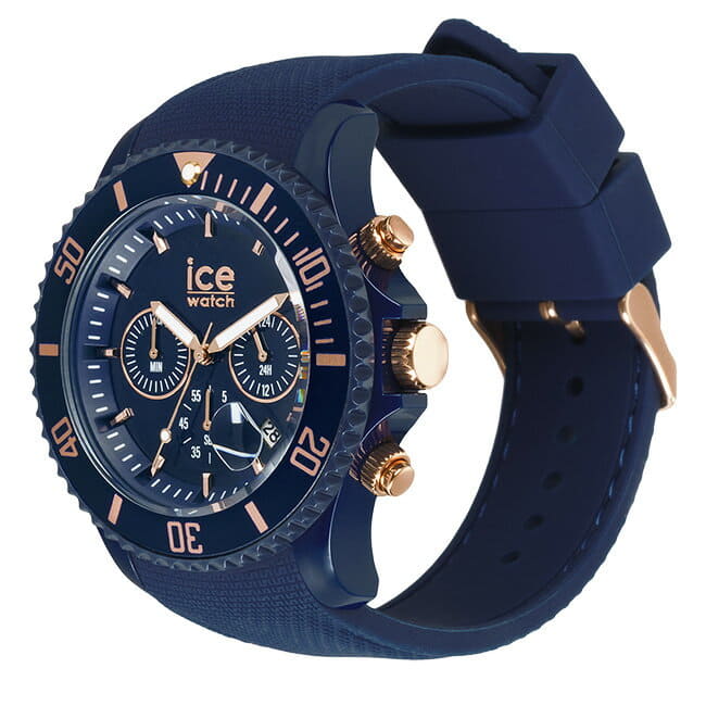 [New]It is ICE WATCH ice mens ice Kurono dark blue Rose Gold 020621 ...