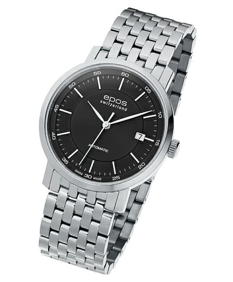 [New]eposuorijinaredeito 3387BKM mens self-winding watch epos ...