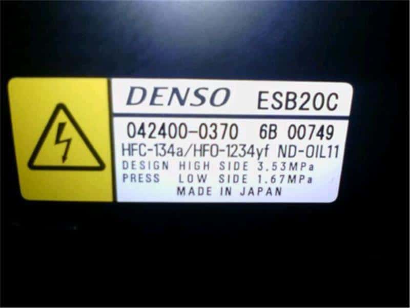 [Used]A/C Compressor TOYOTA Prius 2018 DAA-ZVW50 8837047092 - BE ...