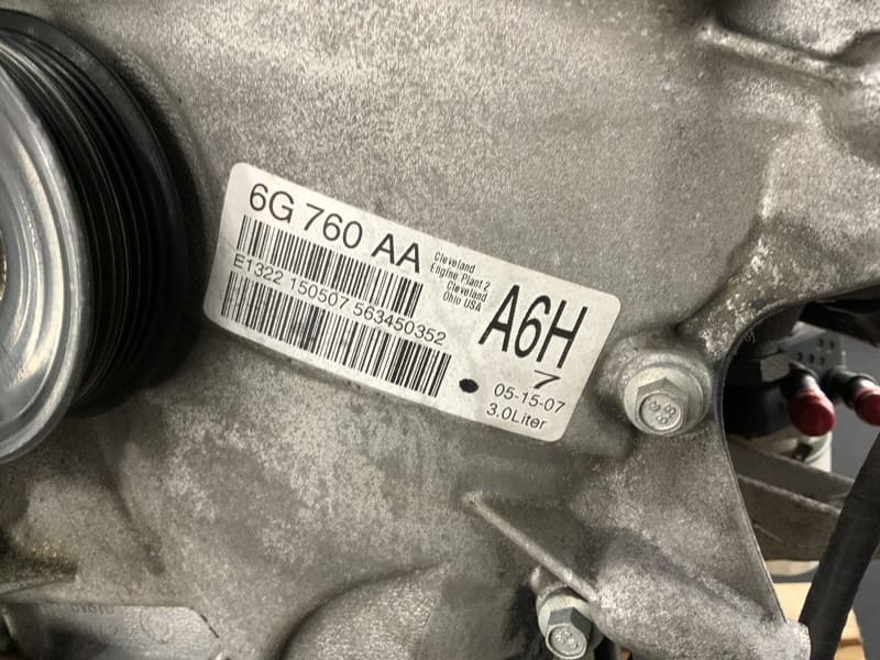 [Used]The JG007 J71 jaguar XJ Late Model VB Engine body 62,305km ...