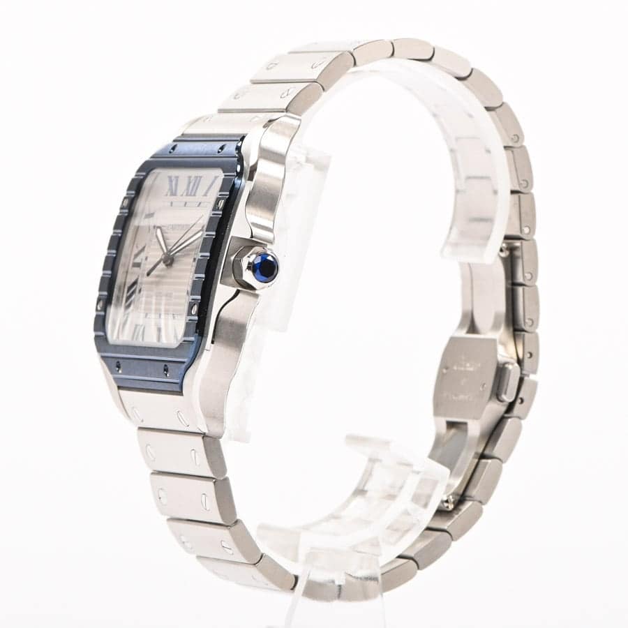 [New]Cartier Santos do Cartier LM WSSA0047 Silver mens - BE FORWARD Store