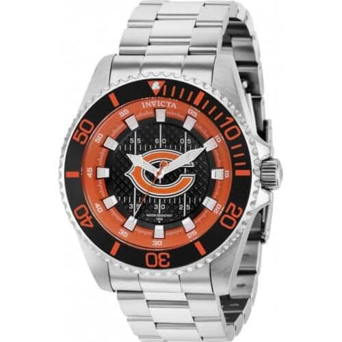 [New]N F L Invicta Reloj Hombre NFL Chicago Bears Cuarzo Acero ...