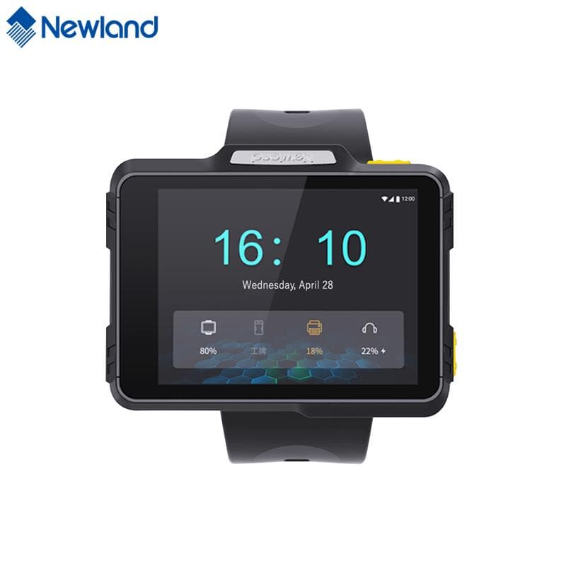 [New]Newland wearable Android smart NLS-WD1-NKKF - BE FORWARD Store