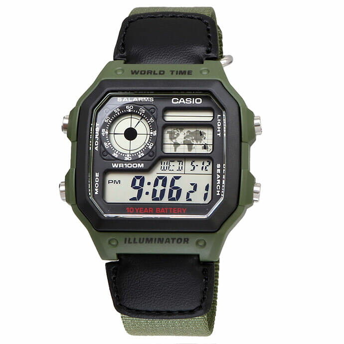 [New]All 2/15 our store article & CASIO Casio clock world time digital mens AE-1200WHB-3BV - BE ...
