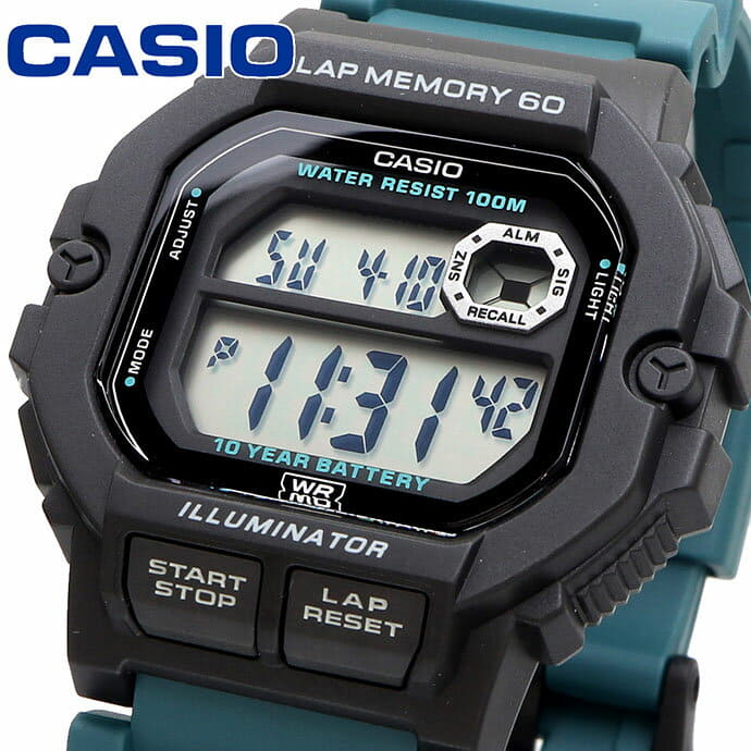 [New]All 2/15 our store article & CASIO Casio clock digital 60 lap memory mens WS-1400H-3AV - BE ...