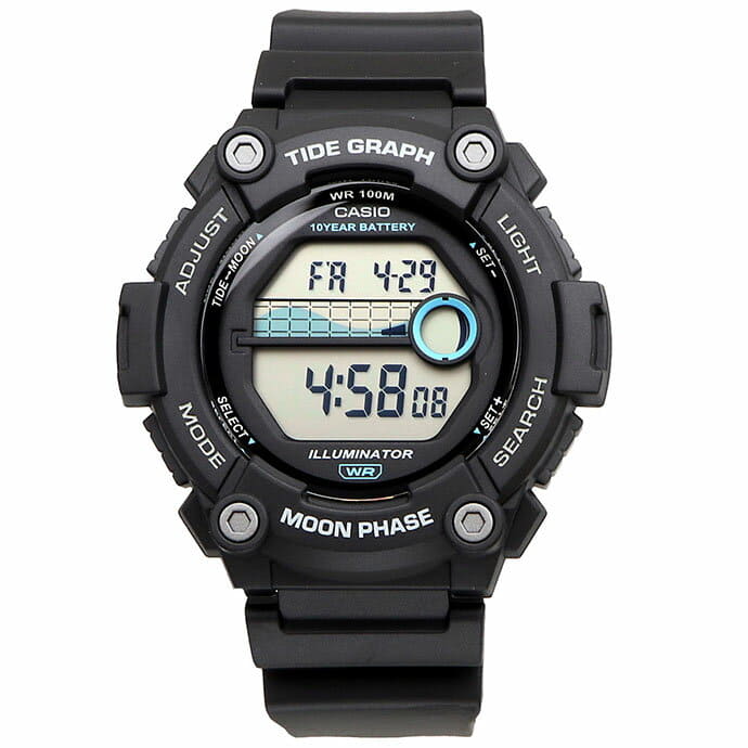 [New]All 2/15 our store article & CASIO Casio clock tide graph digital mens WS-1300H-1AV - BE ...