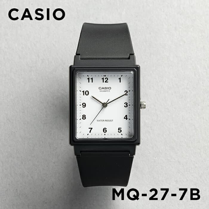 [New]CASIO STANDARD Casio standard MQ-27-7B clock mens Ladies analog ...