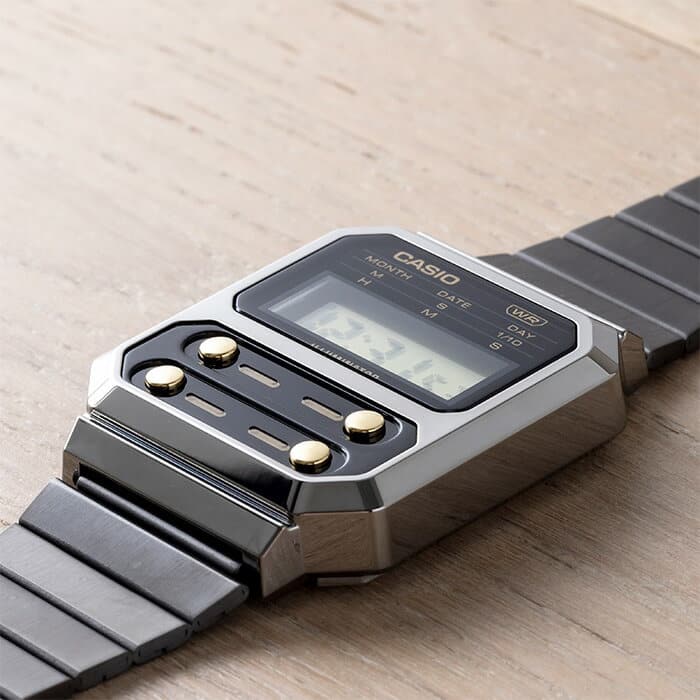 [New][Japanese non-release CASIO STANDARD Casio standard A100WEGG-1A2 ...