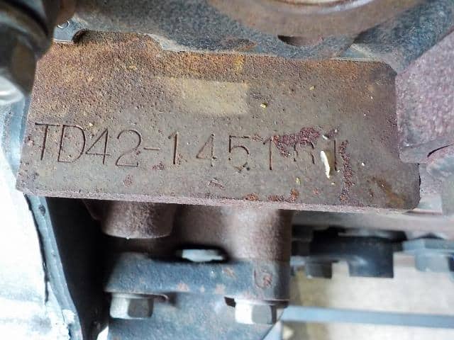 [Used]TD42 Engine NISSAN Civilian 1999 KC-RW40 1010B62T10 - BE FORWARD ...