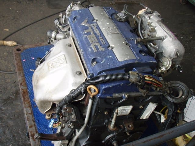 [Used]★ GF-CF4 Accord SIR F20B VTEC Engine Eg body blue tape 350200JJ ...