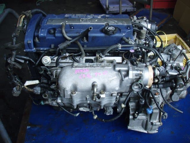 [Used]★ GF-CF4 Accord SIR F20B VTEC Engine Eg body blue tape 350200JJ ...