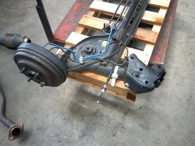[Used]Rear Axle Beam Assembly NISSAN Tiida Latio 2010 DBA-SC11 ...