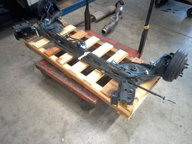 [Used]Rear Axle Beam Assembly NISSAN Tiida Latio 2010 DBA-SC11 ...