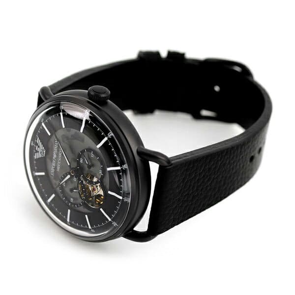 [New]Emporio Armani Armani clock skeleton Automatic winding mens ...