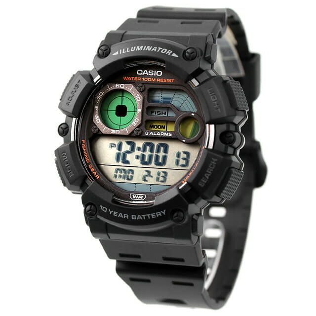 [New]CASIO Casio quartz WS-1500H-1AV mens Casio casio digital Black black - BE FORWARD Store