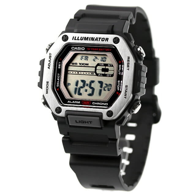 [New]CASIO Casio quartz MWD-110H-1AV mens Casio casio digital Black ...