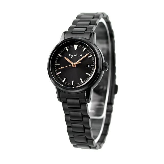 [New]Agnes b. SAM solar Ladies agnes b. FCSD990 analog Black black - BE ...