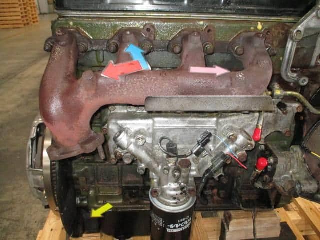 [Used]4D36 Engine Mitsubishi Fuso 1996 KC-FE536E - BE FORWARD Auto Parts