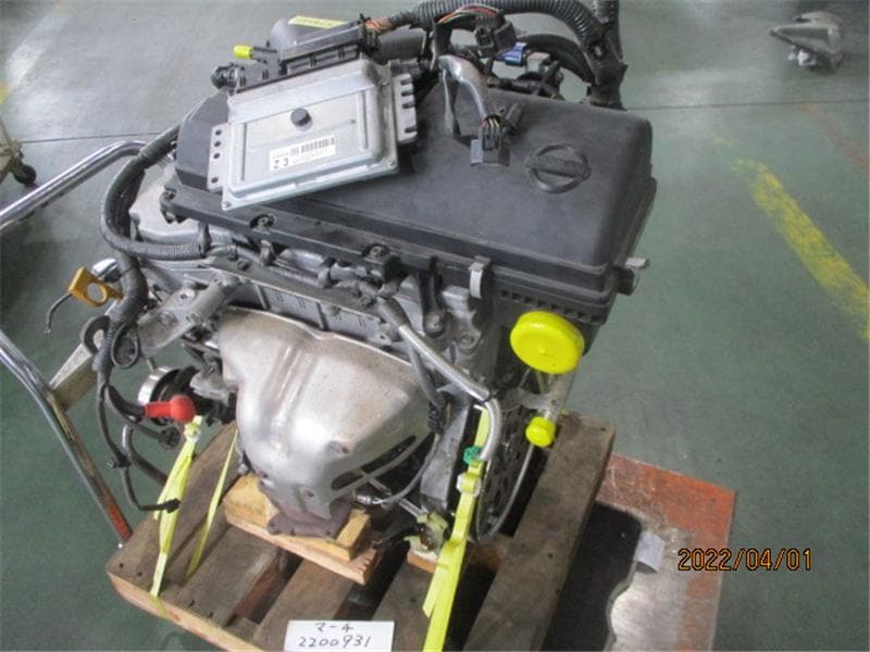 [Used]CR12DE Engine NISSAN March 2010 DBA-AK12 - BE FORWARD Auto Parts