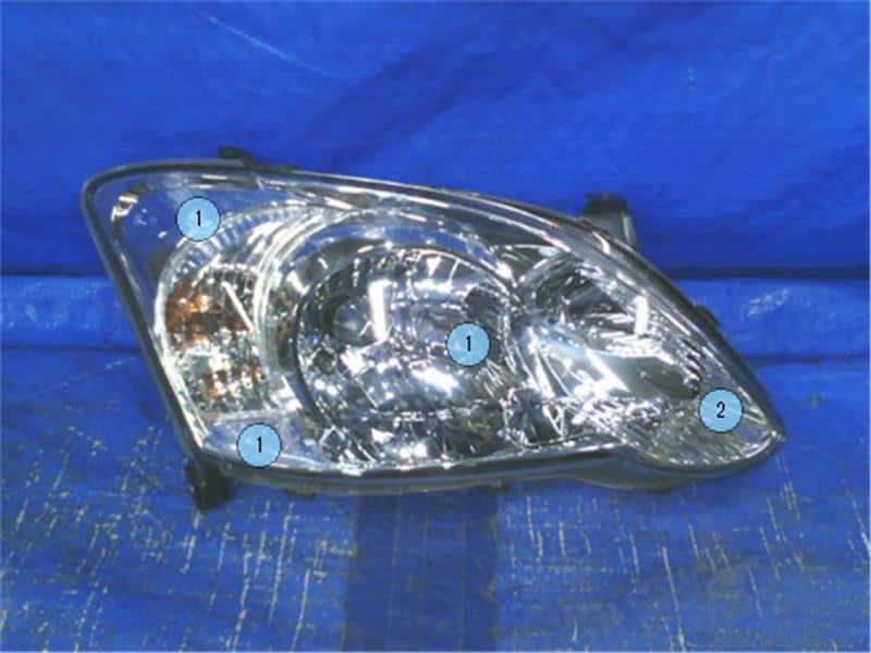 [Used]Right Headlight TOYOTA Corolla Runx 2005 DBA-NZE121 8111013360 ...