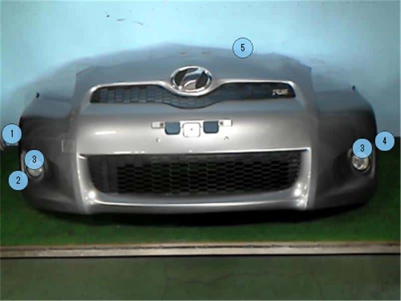 [Used]Front Bumper TOYOTA Vitz 2009 DBA-NCP91 521190D909 - BE FORWARD ...