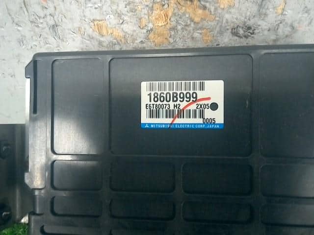 [Used]Engine Control Unit MITSUBISHI Mirage 2012 DBA-A05A 1860B999 - BE FORWARD Auto Parts